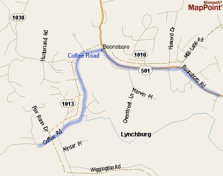 Directions to Boonsboro Ruritan Club